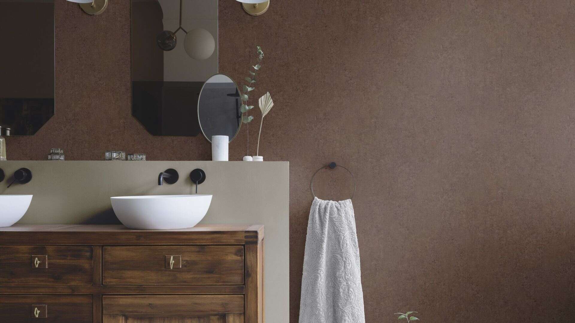 Tapete Betonoptik in Braun Factory VI 498479 | 10-498479