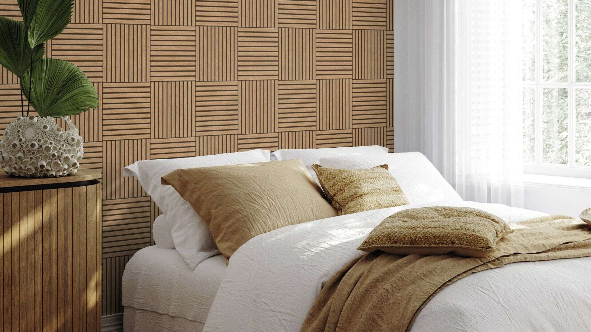 Wood-effect wallpaper in brown – Tonea Factory VI 417173 | 0,53 m | 10 ...